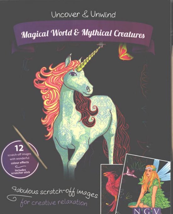 Scratchbook "Magical world & mythical creatures" | bol
