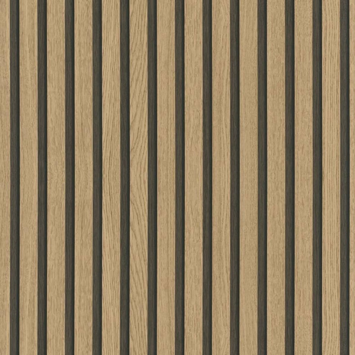 Botanica - Hout - Latjes - Behang - Woonkamer - Slaapkamer - Bruin ...