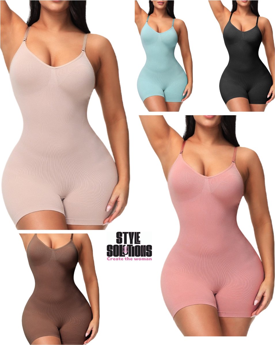 Style Solutions | Bodysuit | Bodyshaper | Kendra | Beige M | bol.com