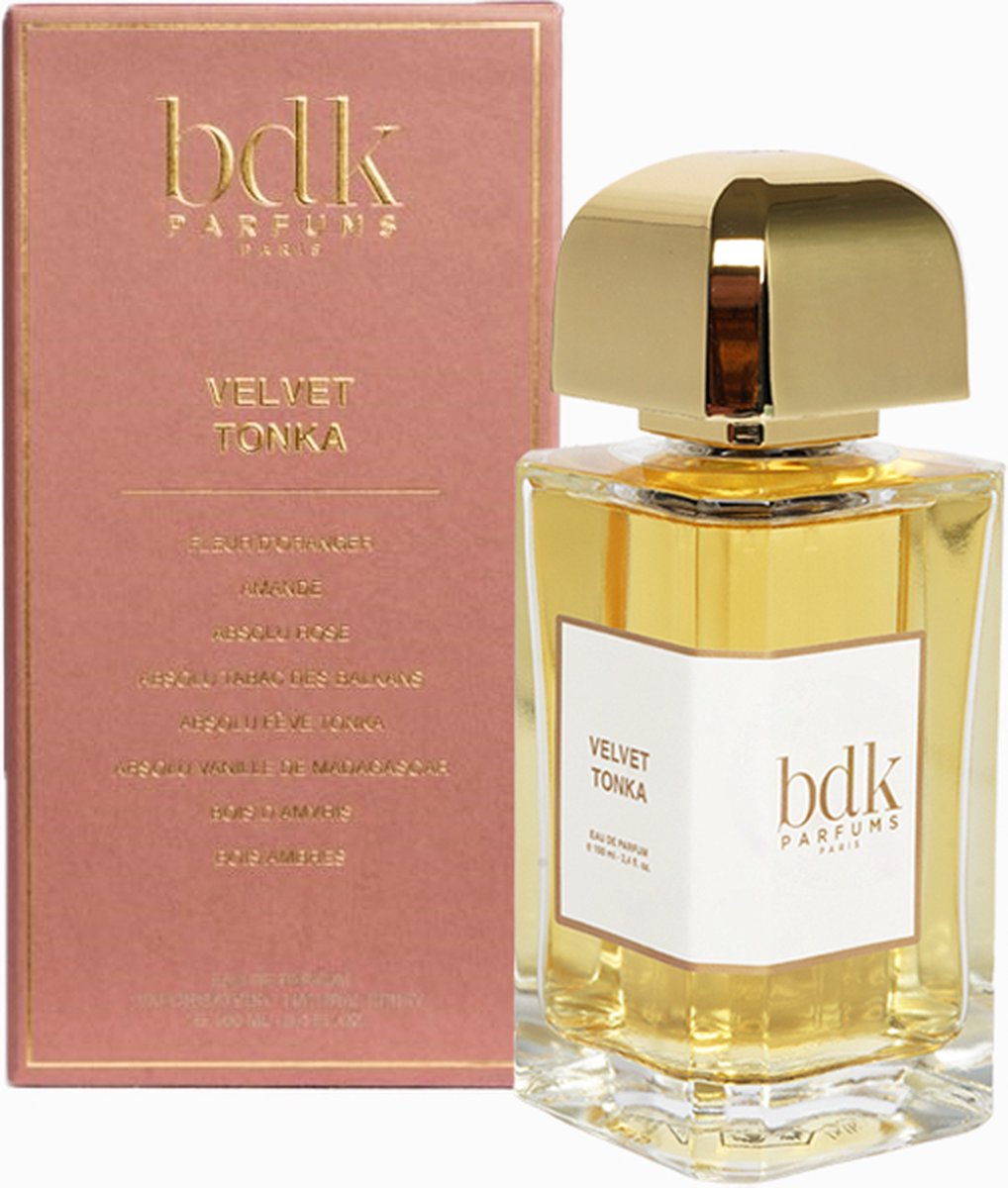 BDK Perfumes - Velvet Tonka Eau de Parfum - 100 ml - Unisex | bol