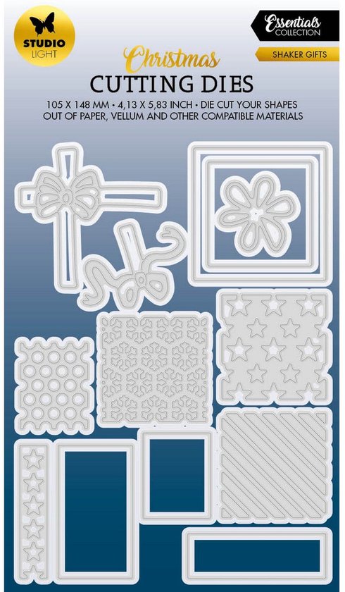 Studio Light Essentials Snijmallen Shaker Gifts | bol