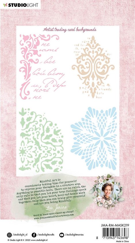 Studio Light Romantic Moments Mask ATC Backgrounds | bol