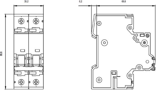 Siemens 5SY4 Stroomonderbreker - 5SY42107 - E324X | bol