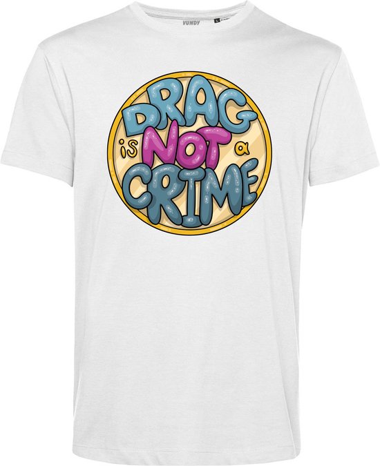 T-shirt Drag Is Not A Crime | Gay pride shirt kleding | Regenboog ...