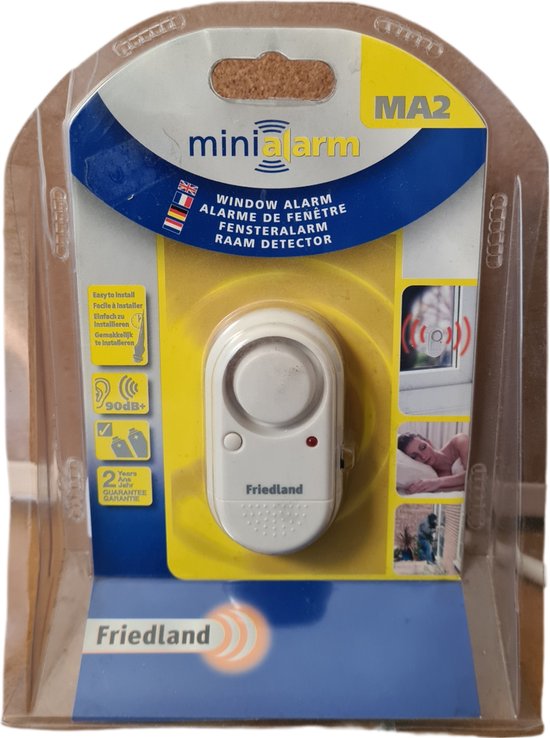 mini alarm - friedland - window alarm | bol.com
