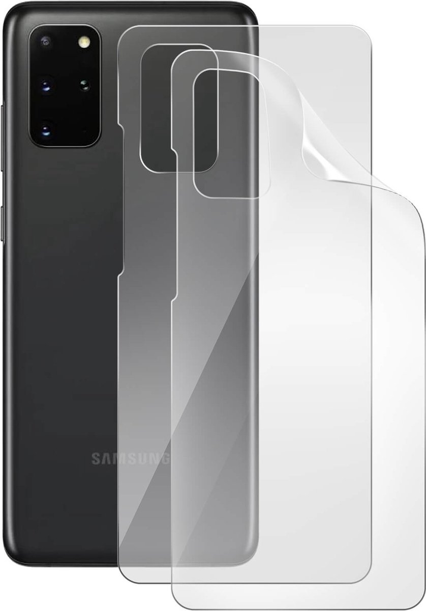 2x Samsung Galaxy S20 Plus Hydrogel Anti-kras films Imak Back Films Transparant | bol.com