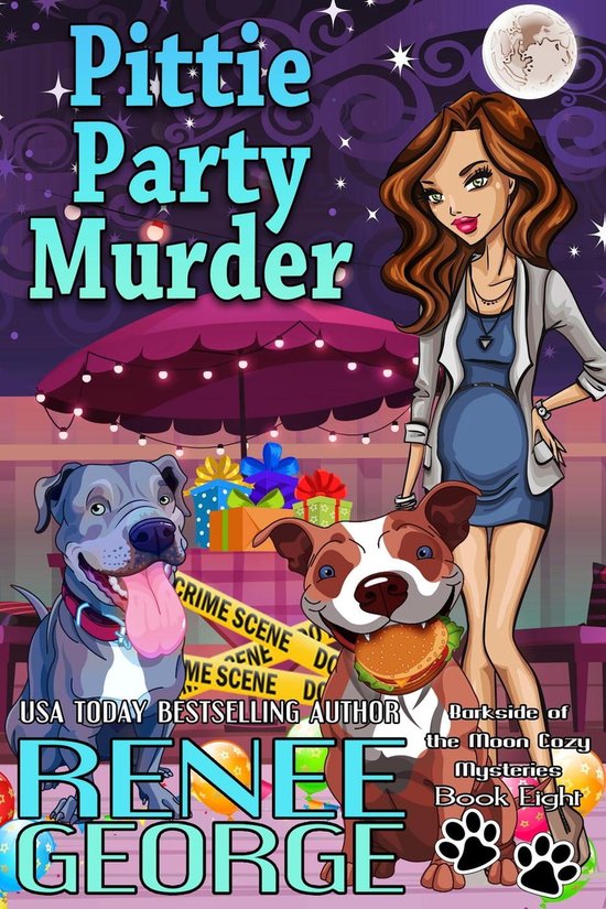 A Barkside of the Moon Cozy Mystery 8 - Pittie Party Murder (ebook), Renee George |... | bol