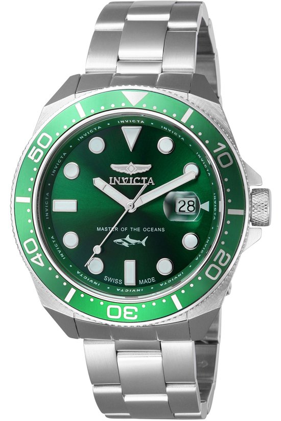 Invicta Pro Diver 39866 Quartz Herenhorloge - 46mm - Swiss Made | bol.com