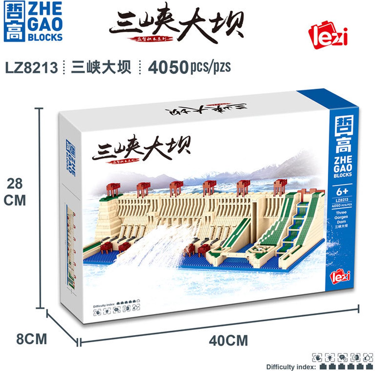 Lezi Drieklovendam LZ8213 - Architectuur / Gebouwen - Nanoblocks ...