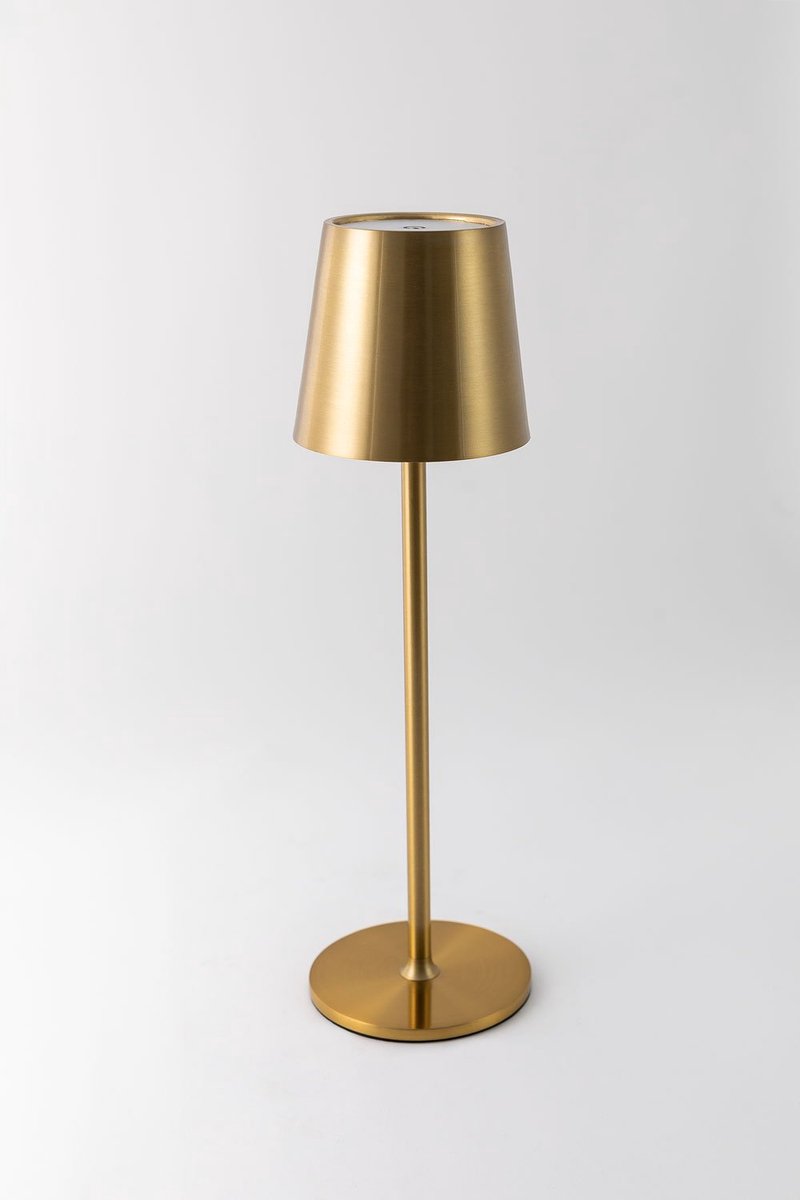 Modern Tafellamp Touch - Goud - Tafellamp - Bureaulamp - LED ...