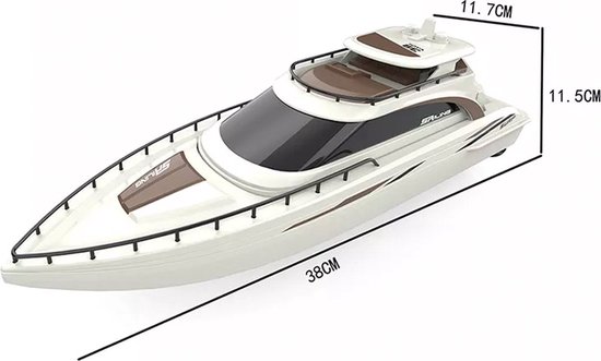 LUXURY CRUISE RC BOAT TKKJ H139 - 2.4GHZ radiografisch bestuurbare boot ...