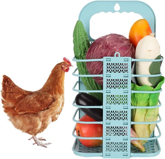 Kip Gevogelte Feed Dispenser kip Feeder Machine kip plantaardige houder ...