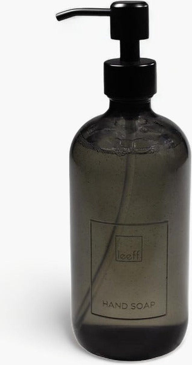 Leeff - Handzeep in glazen fles ‘Minty Moments’ | bol