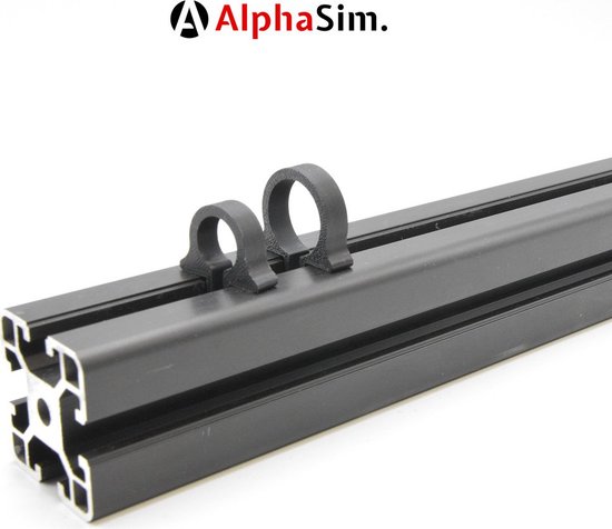 Cable Management Clip for Sim Rig - Rounded | bol