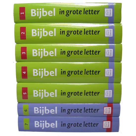 Bijbel HSV Grootletter 7 delen | 9789083264219 | Boeken | bol