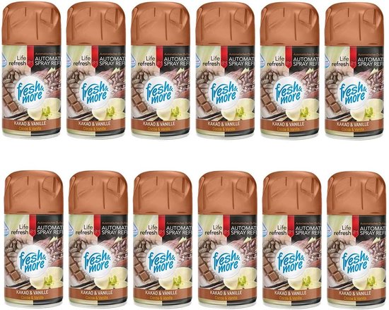 Fresh&More Navullingen CacaoVanille Geschikt voor Geur Dispensers | bol.com