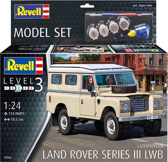 1:24 Revell 67056 Land Rover Series III LWB - Commercial Vehicle ...
