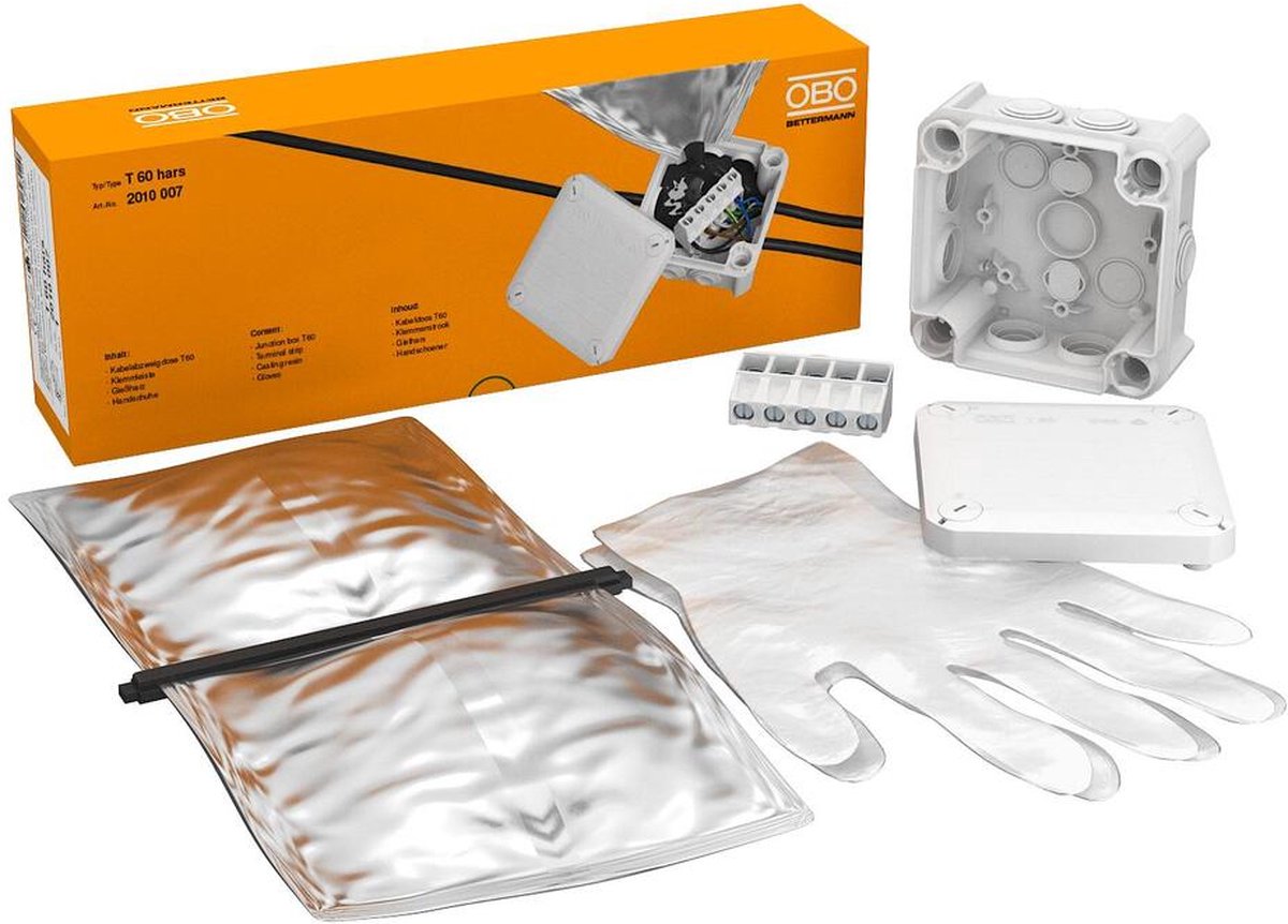 OBO Gietmof / Grondmof - Kabeldoos T60 met Giethars | bol