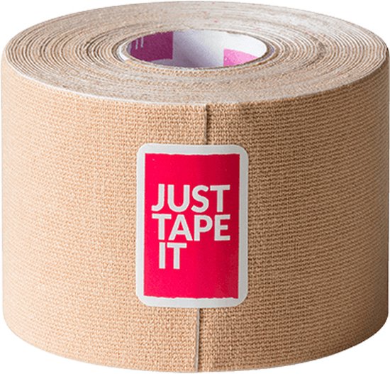 Just Tape It - Beige kinesiotape - 5m x 5cm | bol.com