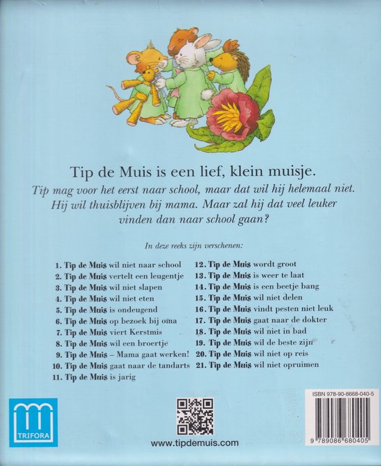 Tip de Muis wil niet naar school, Marco Campanella | 9789086680405 ...