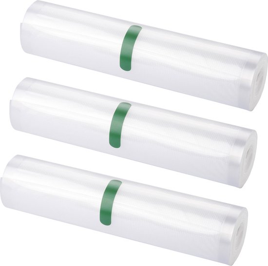 Silvercrest 3x Folierollen voor Vacumeermachine - 20x300 cm - Folierol ...