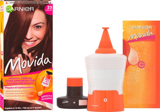 Garnier Movida Haarkleuring Garnier Movida 23 Kastanje | bol