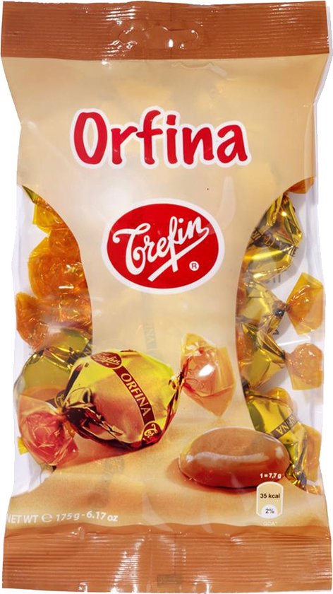 6 zakken Botertoffee Orfina á 175 gram - Voordeelverpakking Snoepgoed | bol