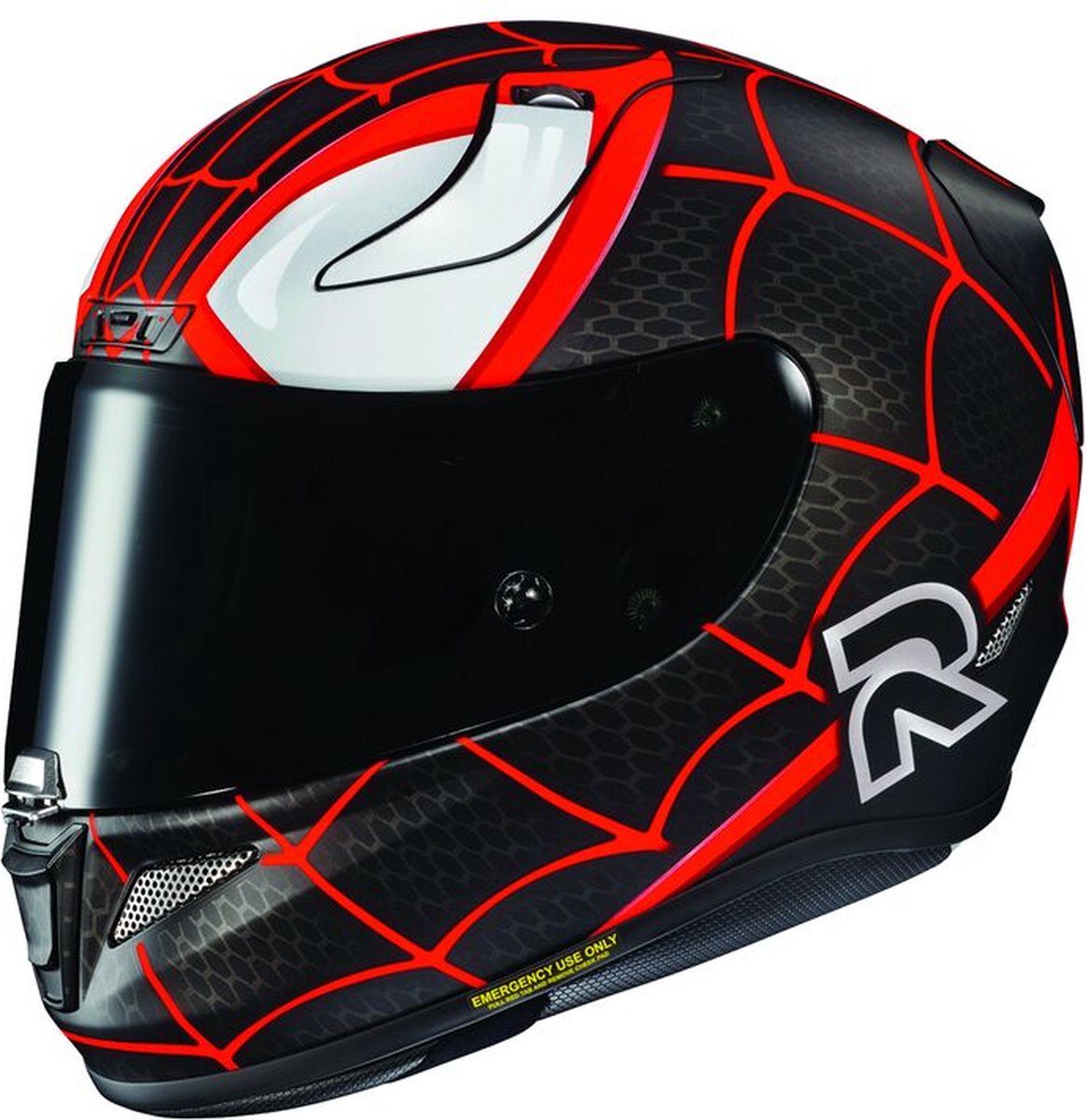 HJC RPHA 11 Spiderman Miles Morales - Marvel Comics Motorhelm M | bol.com