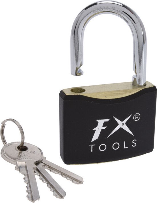 2x Hangslot 60mm metaal zwart - 6 x 2 x 9 cm - Hangslotjes | bol.com