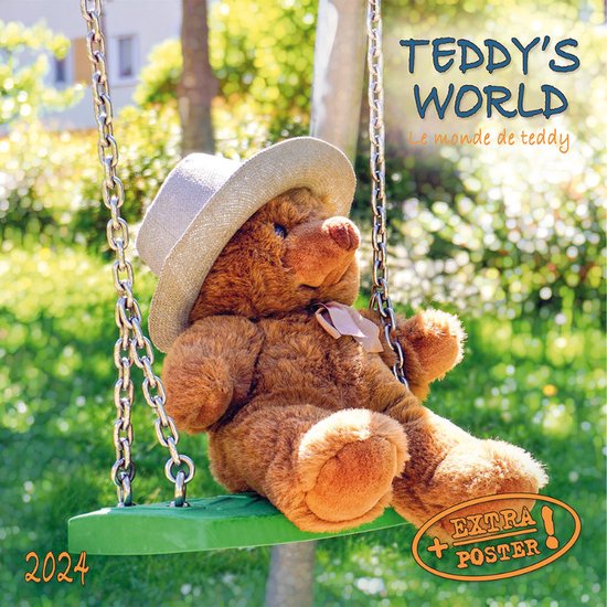 Teddy's World Kalender 2024 | bol.com
