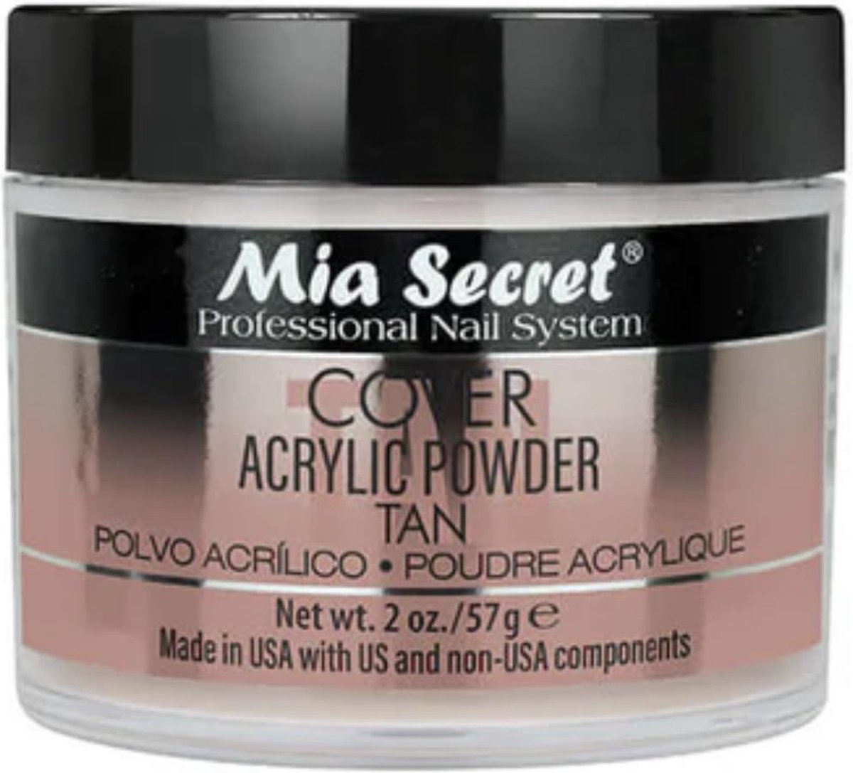 MIA SECRET - Cover Acryl Poeder TAN - 60ml | bol.com