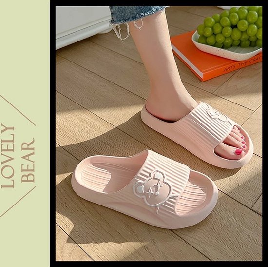Thuis - Zomer - Vrouwen - Slippers - Dikke Platte Platform - Strand ...