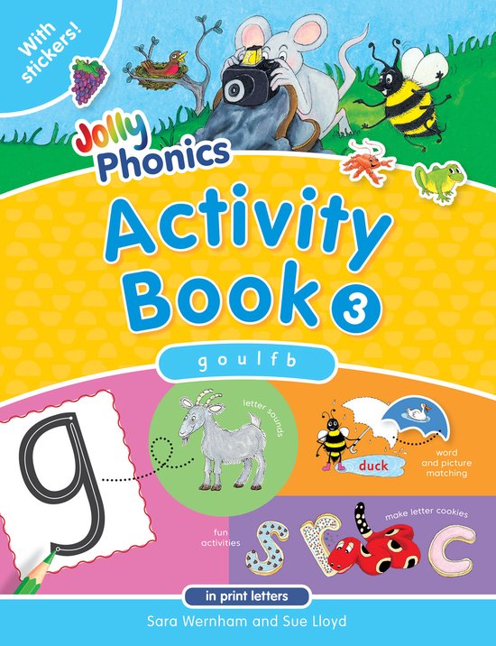 Jolly Phonics Activity Books, set 1-7- Jolly Phonics Activity Book 3 ...