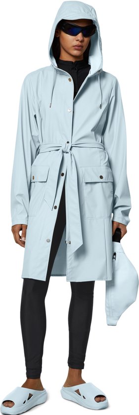 Rains- Curve w- Jacket- Sky- unisex- M | bol.com