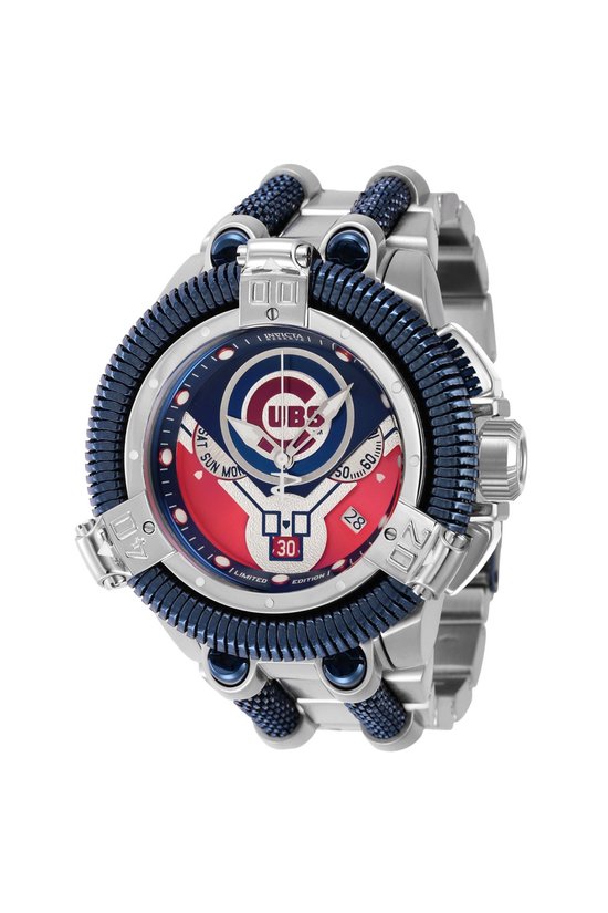 Invicta MLB - Chicago Cubs 43144 Quartz Herenhorloge - 50mm | bol.com