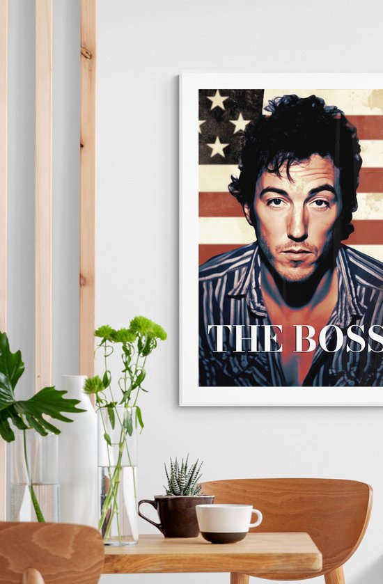 Bruce Springsteen Poster - The Boss - Poster Muziek - Muziek Poster ...