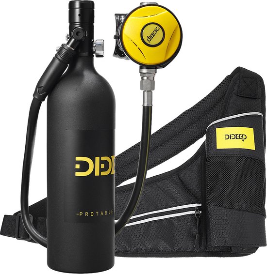 DIDEEP X4000 Pro 1L Scuba Tank Duikfles Zuurstoftank Duikuitrusting ...