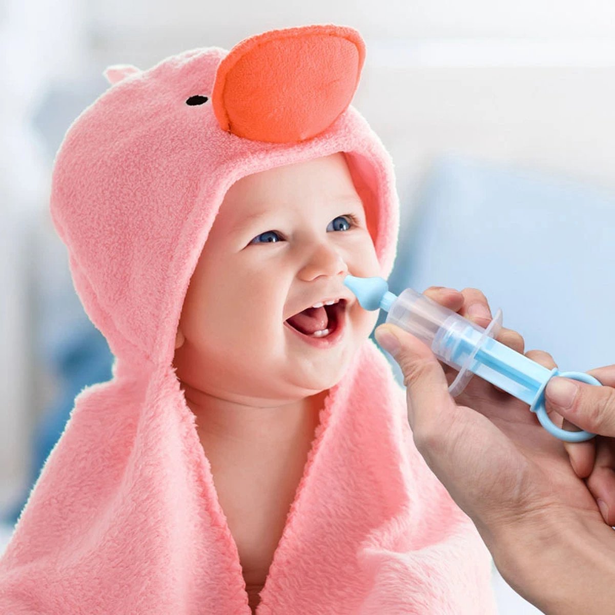 Neusdouche Baby's Roze - Neusspray Kinderen - Neus Spoeler - Neus ...