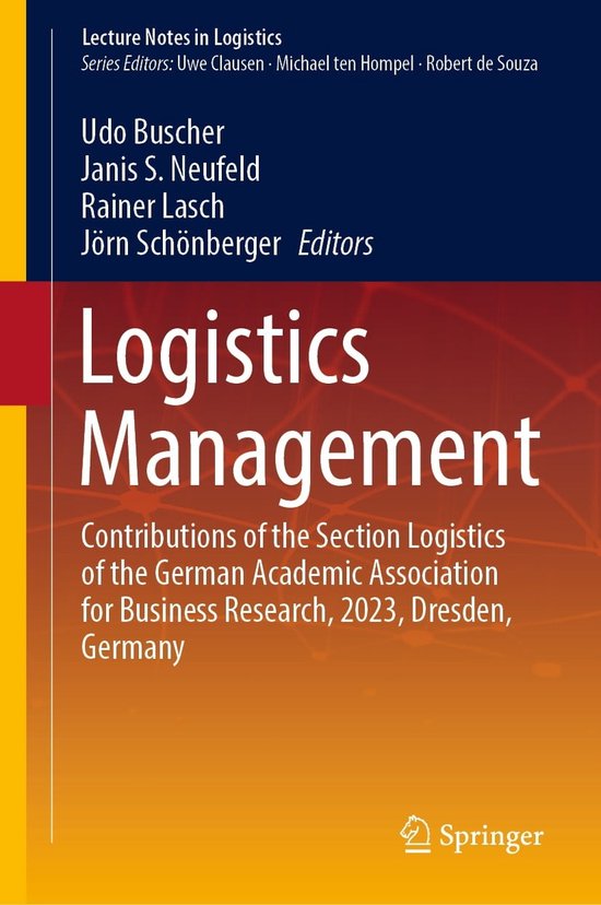 Lecture Notes in Logistics - Logistics Management (ebook ...