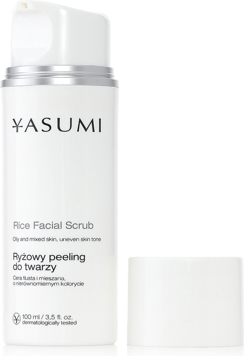Yasumi Rice Facial Scrub - Fijnkorrelige Peeling Natuurlijke ...