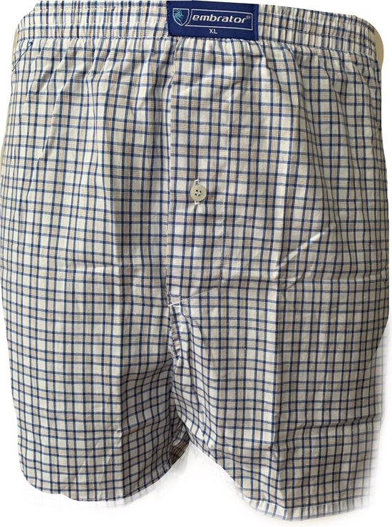 Embrator mannen Boxershorts 2-stuks geruit maat XXL | bol.com