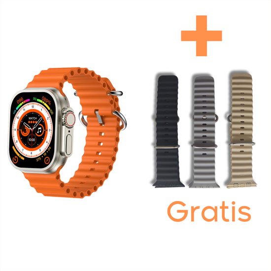 MedCare Smartwatch Dames, Smartwatch Heren Smart Watch Waterdicht Ultra ...