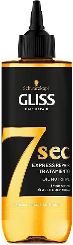 Herstellend Haar Masker Schwarzkopf Gliss 7 Sec Oil Nutritive Oliezuur ...