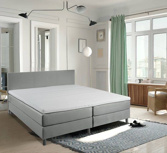 Swissbox ® - Boxspring 140x200 - Luxe pocketvering 7 zone - Complete ...