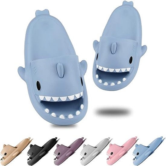 Geweo Shark Slippers Women Men Zomer Super Comfortabel Wolken ...