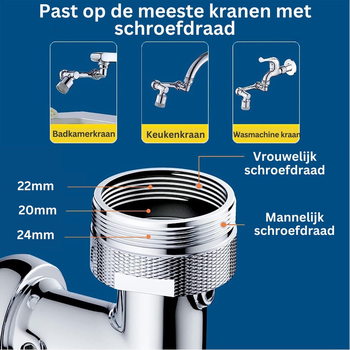 Urban State kraan verlengstuk - Kraan opzetstuk - kraan verlengstuk ...