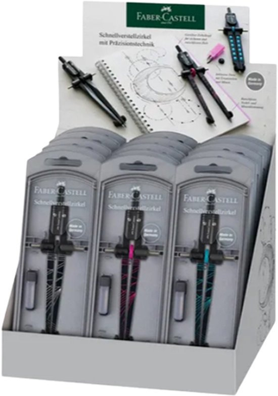 Faber Castell Snelverstelpasser Faber Castell Twister 2022 display 15 ...