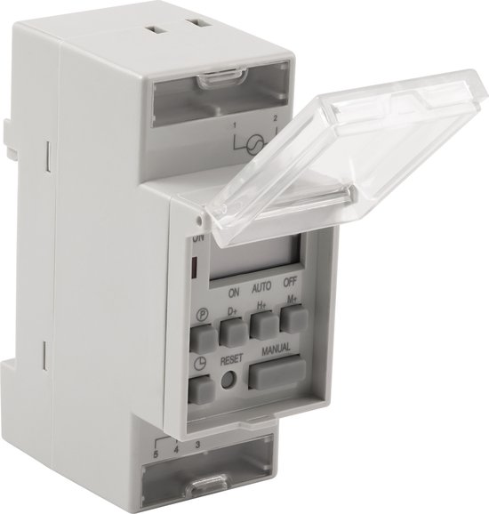 Inbouw Tijdschakelaar voor binnen - Schakelklok met bluetooth ...