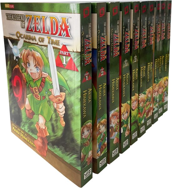Legend Of Zelda Set Vol. 1 - 10, Akira Himekawa | 6097109913953 ...