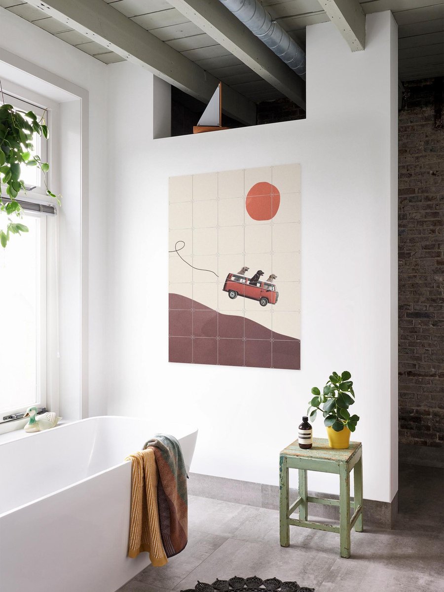 IXXI Adventure Gang - Wanddecoratie - Abstract - 120 x 160 cm | bol.com